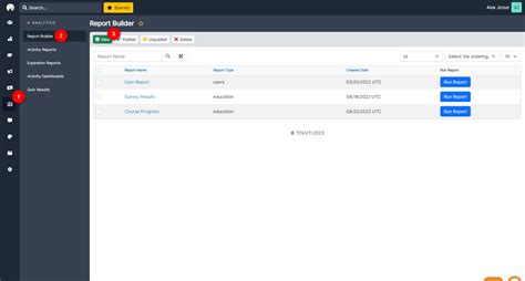 Create An Active Users Report Tovuti Help Center