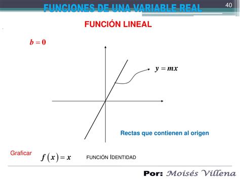 PPT FUNCIONES DE UNA VARIABLE REAL PowerPoint Presentation Free Download ID