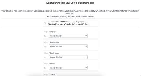 How To Map CSV Importer Fields Jetpack CRM