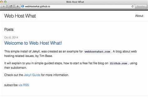 Guide How To Host Jekyll Blog On Github Using A Mac