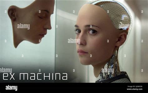 ALICIA VIKANDER EX MACHINA Stock Photo Alamy