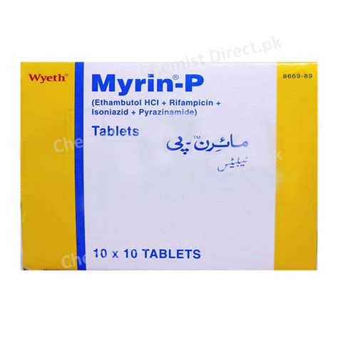 Myrin P Tablet Chemistdirect Pk