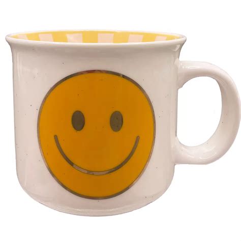 Madison Home Smiley Face Mug