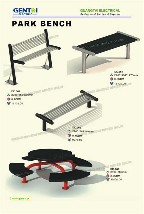 Wood Plastic Composite Park Bench View Used Park Benches Gentai