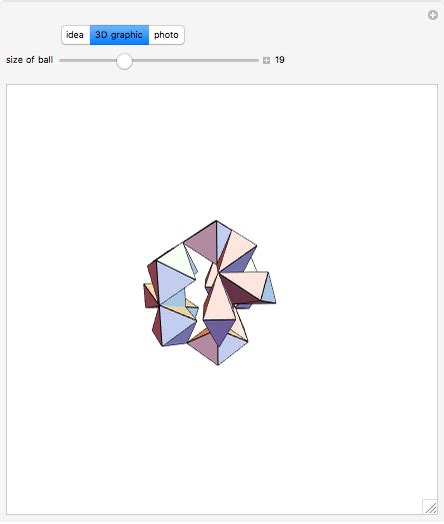 Ball Of 30 Octahedra Wolfram Demonstrations Project