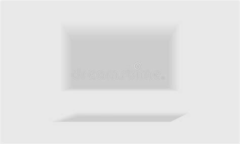 Shaped Drop Shadow As Visual Effect In Graphic Design Vector Set Stock