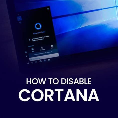 Disable Cortana On Windows 10 Virtual Assistant
