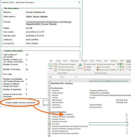 Metadata In Excel 6 Methods Of How To See And Remove All Meta Data