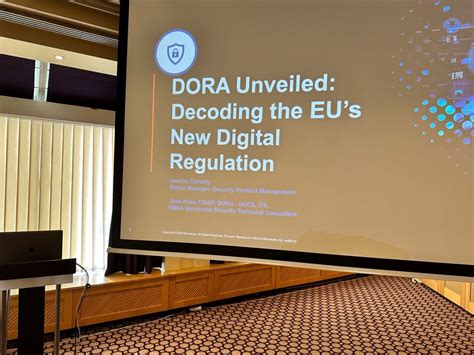 Moez Boubaya On Linkedin Digital Operational Resilience Act Dora Broadcom Is Presenting The Dora…