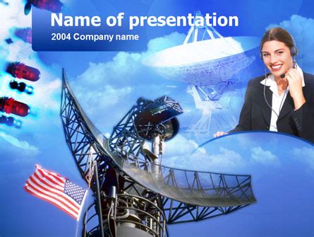 Radio Transmission Presentation Template For PowerPoint And Keynote PPT Star