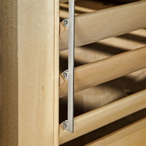 Make Your Own 2 1 2 Movable Louver W Hidden Control Arm Shutter Jig And Hardware Rockler