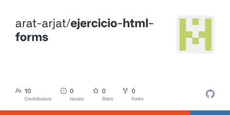 Github Arat Arjat Ejercicio Html Forms