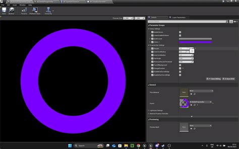 Curved Radial Progress Bar For Unreal Engine 4 By Mellowmeow