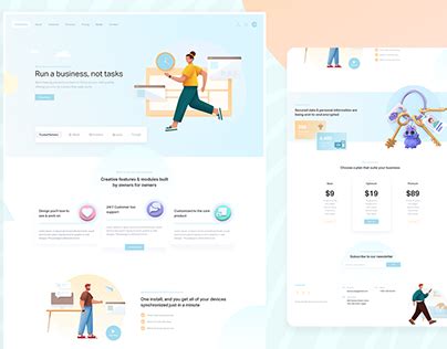 Creatodo Web App Landing Page Behance