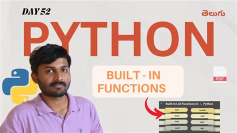Day 52 🔥 Python Built In Functions Explained Min Max Sum Sorted With Examples Python