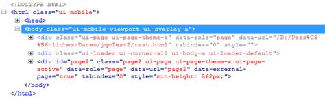 Javascript Jquery Mobile Pagecontainer Disappears From Dom Stack