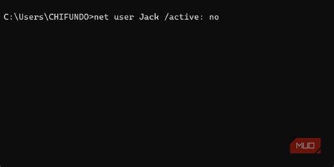 How To Manage Windows User Accounts Via The Command Prompt