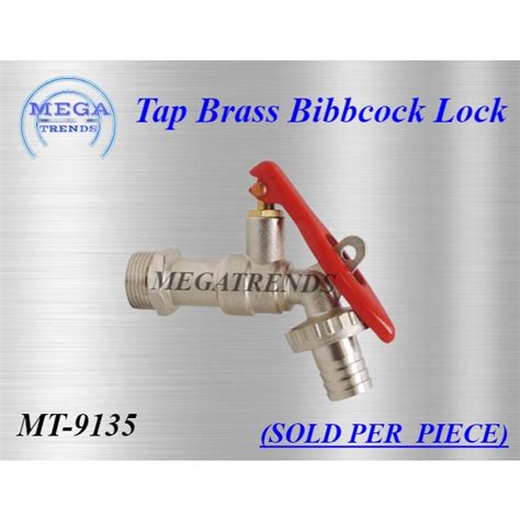 Mt 9135 1pcs Tap Brass Bibbcock Lock Shopee Philippines