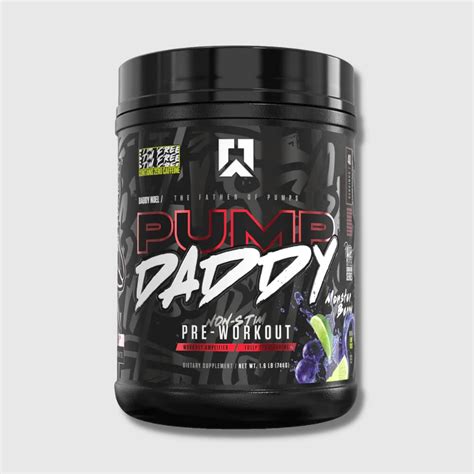 Pump Daddy Non Stim Pre Workout Ryse Megapump