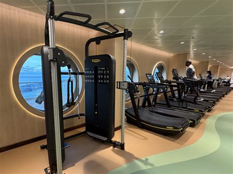 Full Tour Work Out During Your Cruise Sailing In Senses Fitness Center