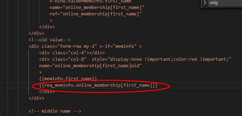 vue js how to access in v bind or v model object id with bracket