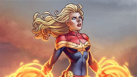 1920x1080px Free Download Hd Wallpaper Comics Captain Marvel
