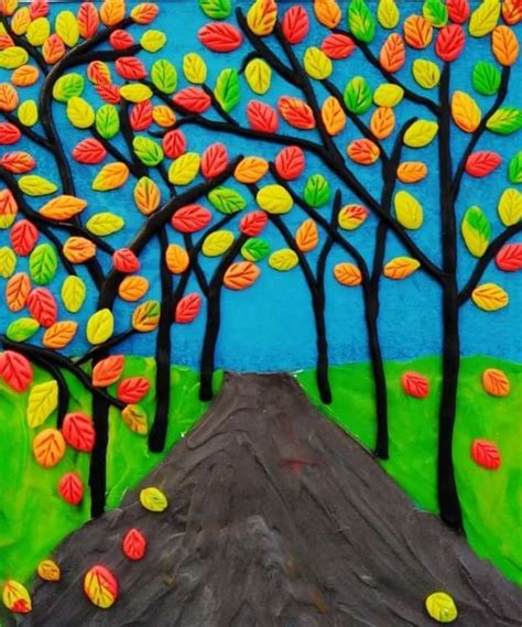 Аппликация из пластилина лето 2 тыс изображений найдено в Яндекс Картинках Hand Crafts For