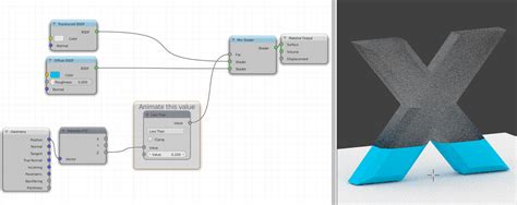 Node Editor Making A Shader That Would Fill An Open Mesh Blender Stack Exchange