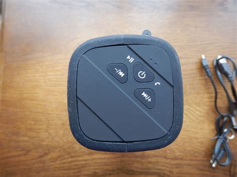 Panel With Control Buttons The Power On Off Button Is Also Used To Pause And Restart The Music