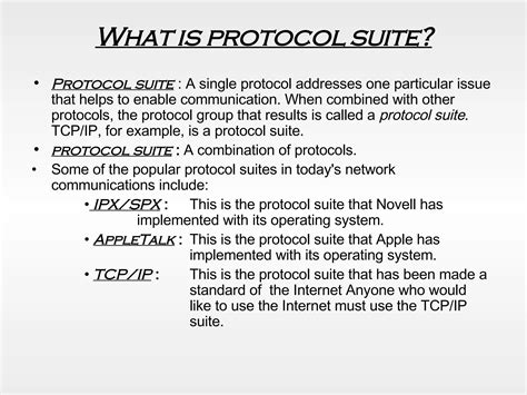Communication Protocol Arindam Samanta Ppt