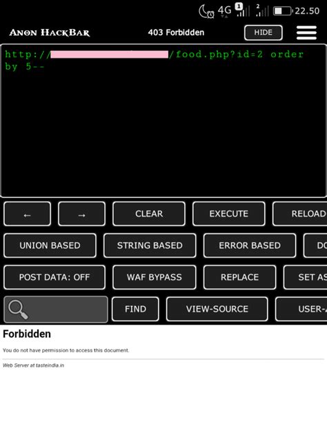 Tutorial Sql Injection Post Method