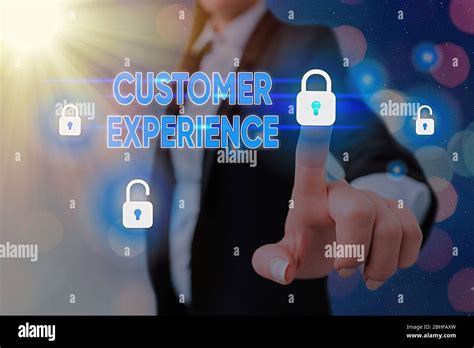 Writing Note Showing Customer Experience Business Concept For Interaction Between Satisfied