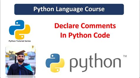 Lec 08 Declare Comments In Python With Code Python Language