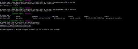 how to install and run postgresql using docker dev community