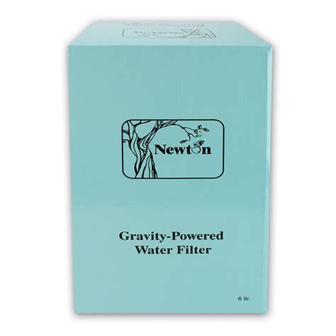 6 Litre Newton Gravity Powered Water Filter System Newton Filter