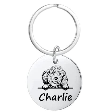 Cockapoo Ts Personalized Cockapoo Keychain Custom