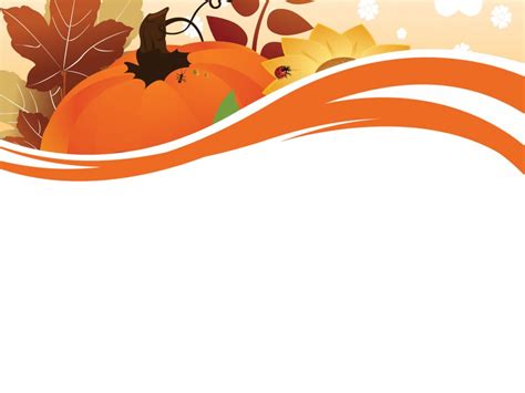 Pumpkin Ppt Templates Free Ppt Backgrounds