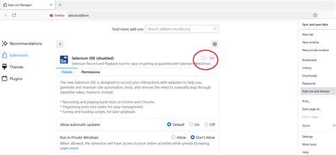 Download And Install Selenium Ide For Chrome Firefox Microsoft Ed