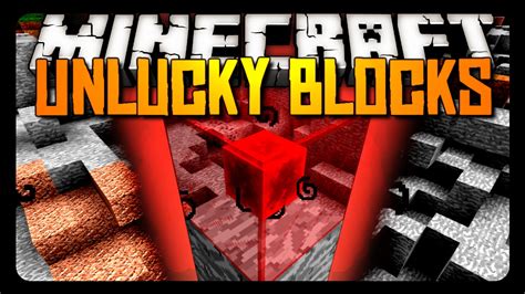 Minecraft Unlucky Blocks One Command Block Creation Youtube