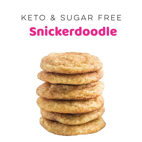 Snickerdoodle Cookie 1 2 Dozen Keto Candy Girl