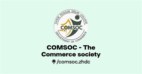Comsoc The Commerce Society Instagram Linktree