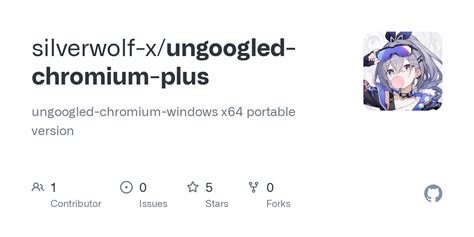 GitHub Silverwolf X Ungoogled Chromium Plus Ungoogled Chromium Windows X64 Portable Version