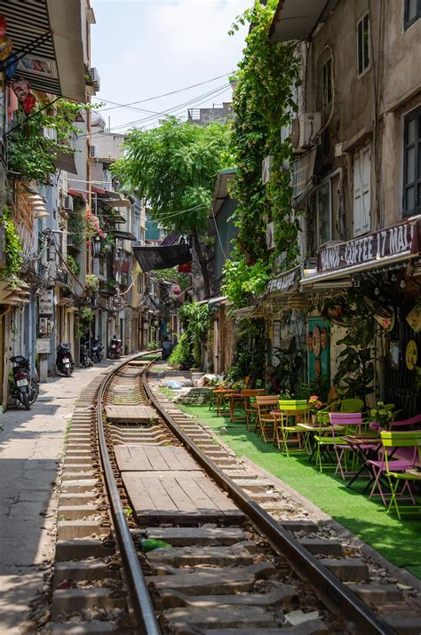 Train Street Hanoi Track Free Photo On Pixabay