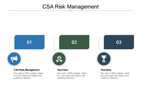 CSA Risk Management Ppt Powerpoint Presentation Slides Skills Cpb Presentation Graphics