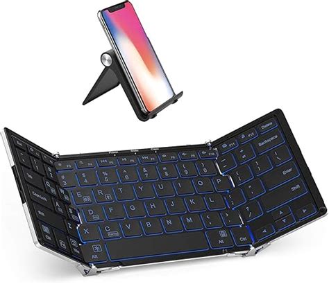 Amazon Com IClever BK05 Bluetooth Keyboard With 3 Color Backlight Bluetooth 5 1 Multi Device