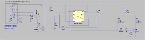 Circuit Design How To Flash Between Two Different Sets On LEDs Using A Timer IC