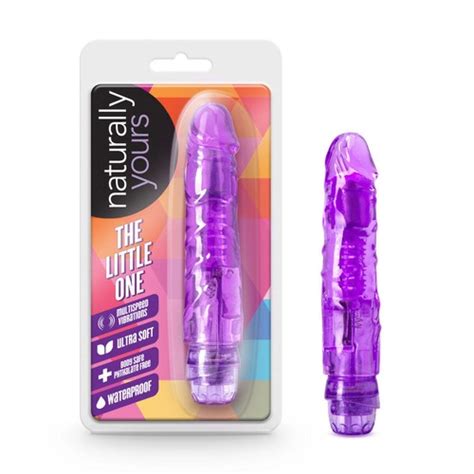 Blush Naturally Yours 65 Soft Slim Mini Waterproof Vibrating Dildo