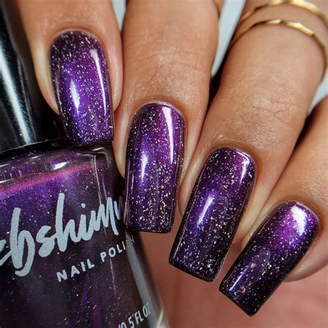 Kbshimmer Along For The Ride Purple Multichrome Polish