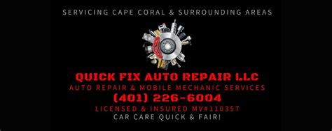 Quick Fix Auto Repair Llc Weeki Wachee Fl