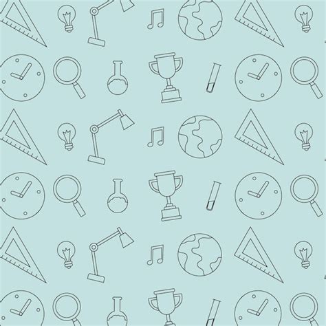 Premium Vector Background Pattern Education
